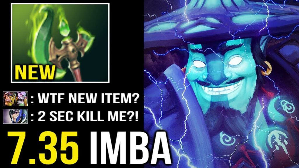 NEW ITEM 7.35 Parasma Storm Spirit Delete Everything in 2 Sec Most Imba Hero Top Rank Dota 2 | e ...