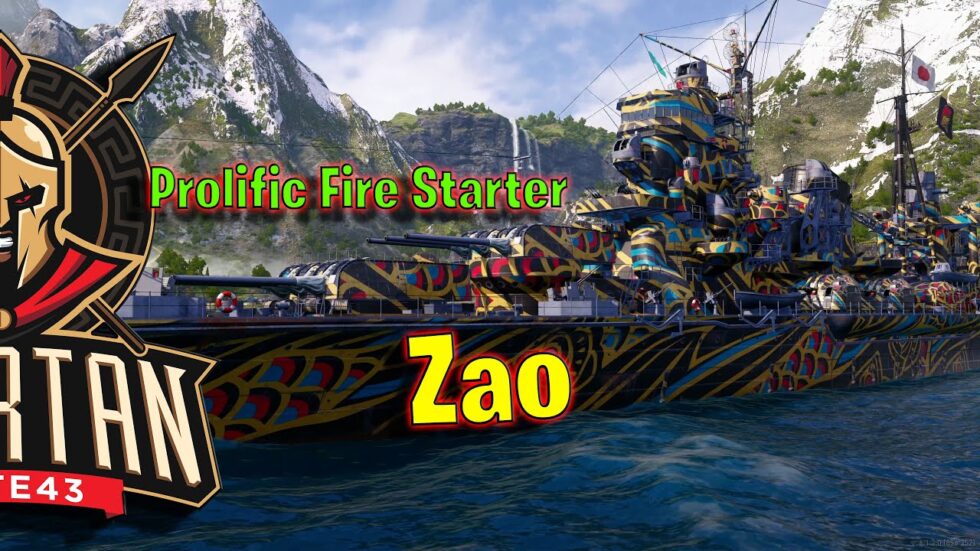 Meet The Zao! Legendary Japanese Cruiser (World of Warships Legends ...