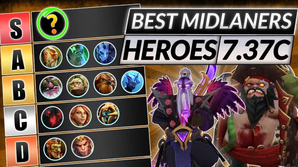 NEW MID LANE TIER LIST Patch 7.37c – Best Position 2 Heroes RANKED ...