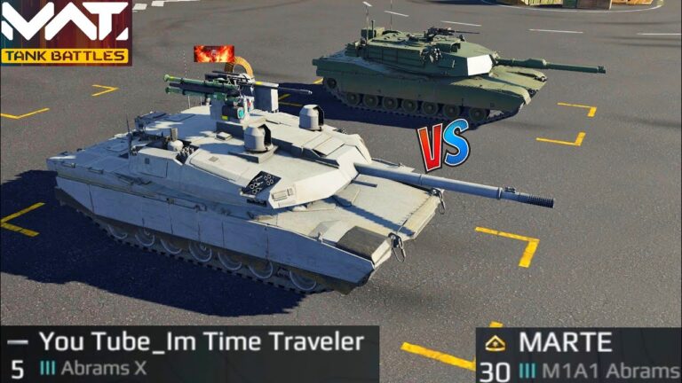 Abrams X Vs M1A1 Abrams MWT Tank Battles | eスポーツ最新動画 esports-games