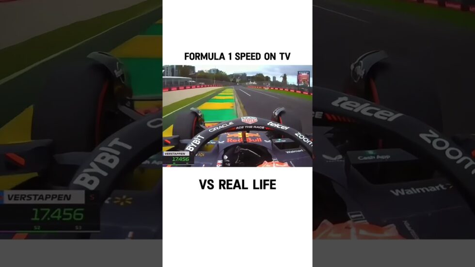 Formula 1 speed on tv vs real life | eスポーツ最新動画 esports-games
