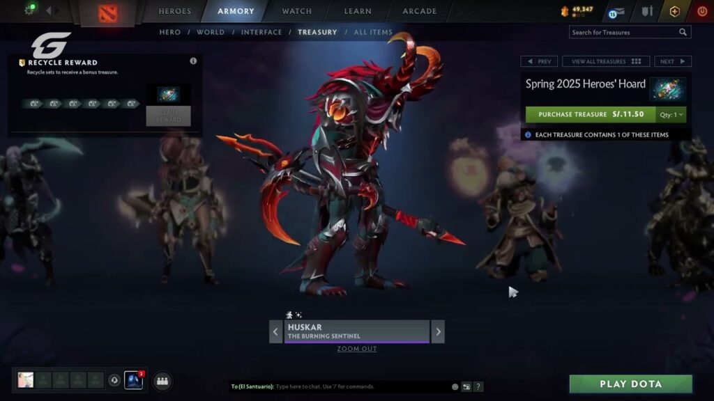 2025 Heroes’ Hoard Treasure – Dota 2 (Spring Forward Patch) | eスポーツ最新動画 ...