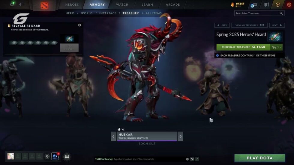 2025 Heroes’ Hoard Treasure – Dota 2 (Spring Forward Patch) | eスポーツ最新動画 ...