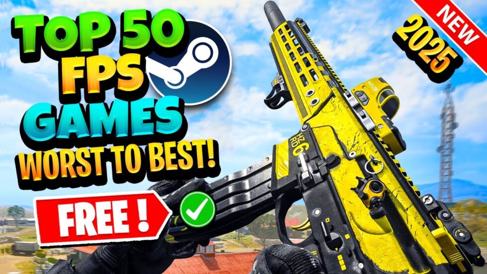TOP 50 FREE FPS Games to Play in Mid 2025 (Ranked Worst to Best!) | e ...